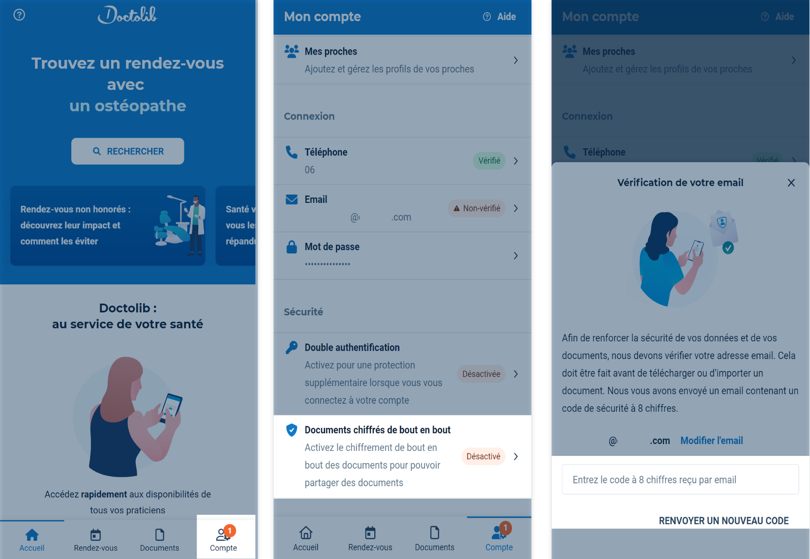 Je ne vois pas le contenu de mes documents, que faire ? – Doctolib Service Client - Consultez le ...